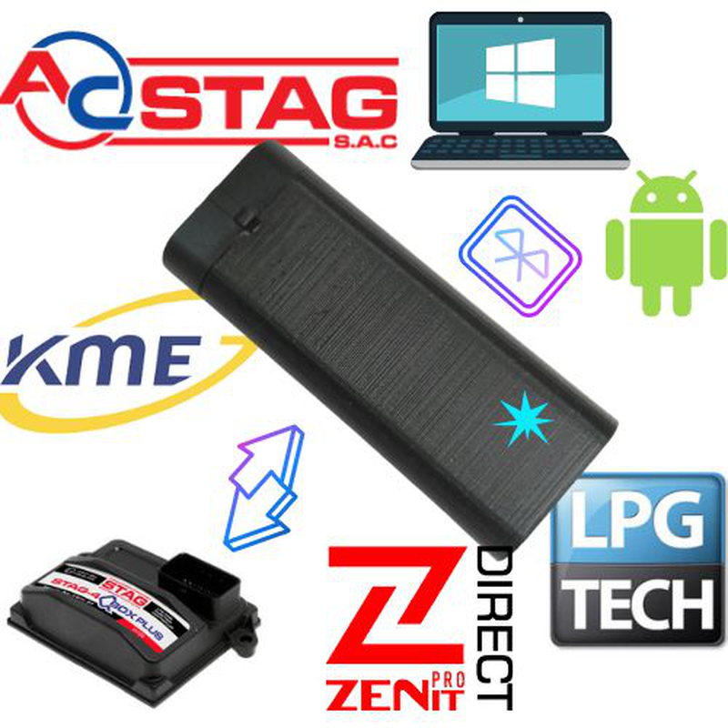 Блютуз адаптер ГБО интерфейс Lpg Стаг КМЕ кабель bluetooth gbo: цена ...