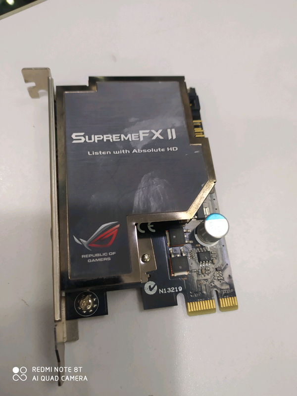 Звукова карта ASUS SUPREME FX II - купити недорого вживане на ІЗІ ...