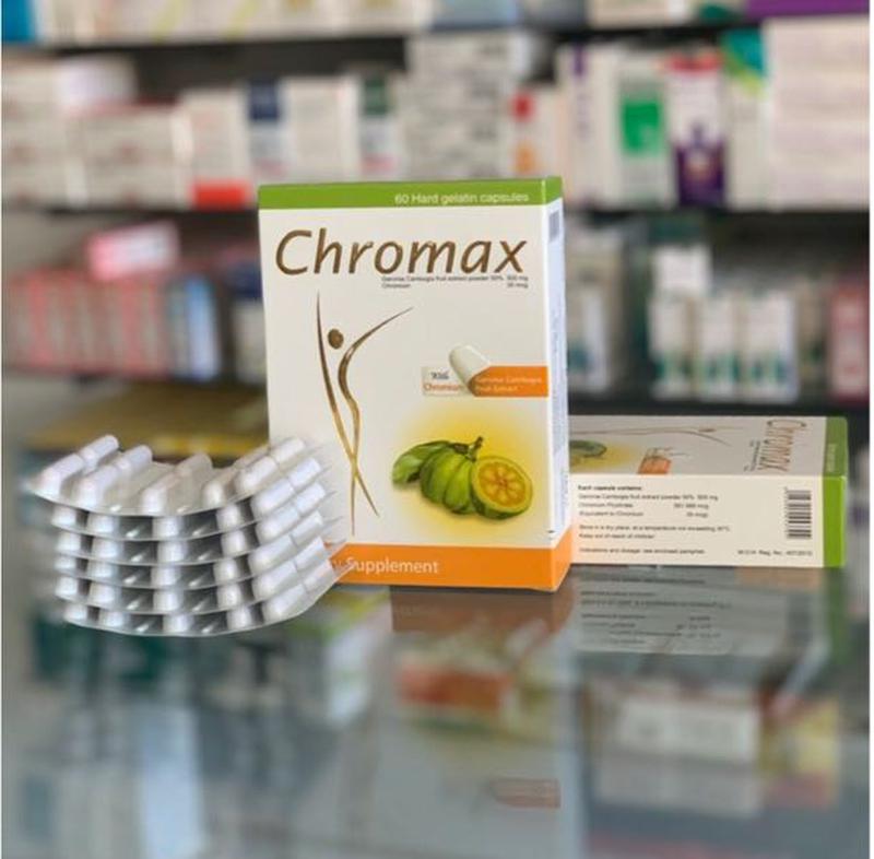 Chromax Хромакс для схуднення контроль ваги 60 табл Єгипет: ціна 550 ...