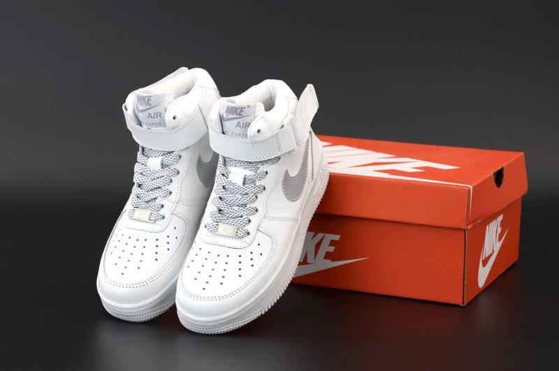 Мужские кроссовки nike air force 1 white \ найк аир форс 1 бел ...