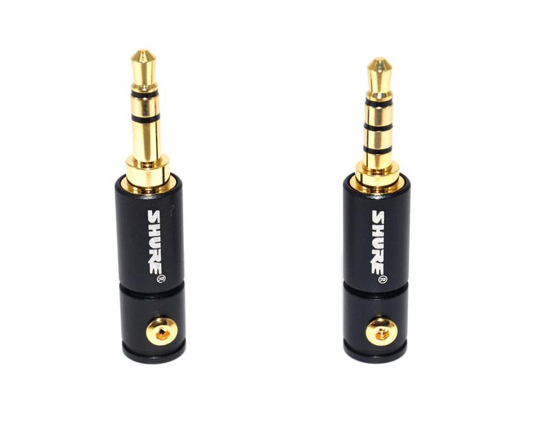 Штекер разборной mini jack 3.5mm SHURE 3pin / 4pin мини джек - 40 ...