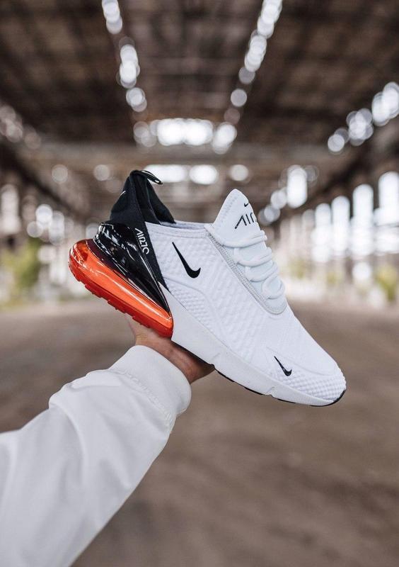 Кроссовки мужские nike air max 270, белые (найк аир макс, найк ...