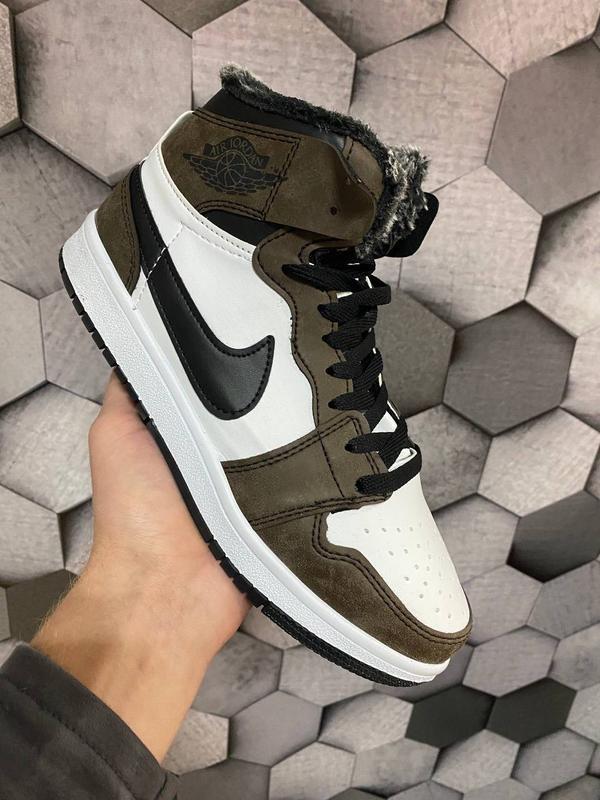 Nike air jordan зимние мужские кроссовки найк аир джордан: цена 1450 ...