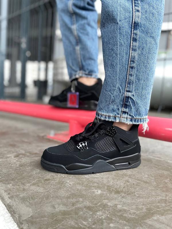 Nike air jordan 4 black cat мужские кроссовки найк аир джордан...: цена ...