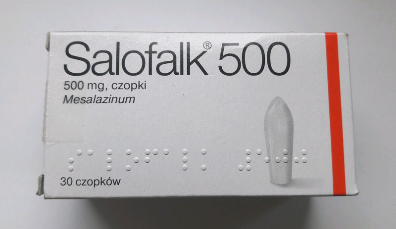 Салофальк свечи 500мг , 30шт Salofalk месалазінум свічки: цена 1249 грн ...