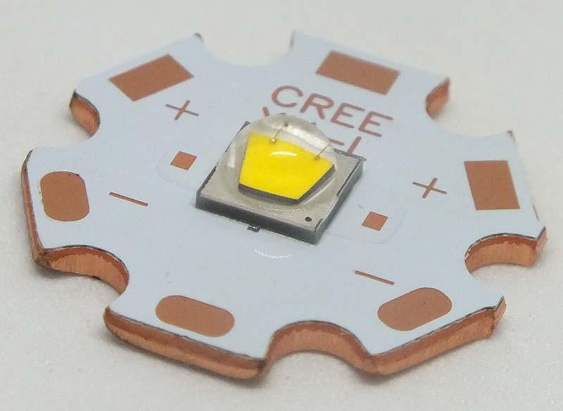 Светодиод Cree XM-L2 U2-1А 6500K 20 мм медная подложка светоди...: цена ...