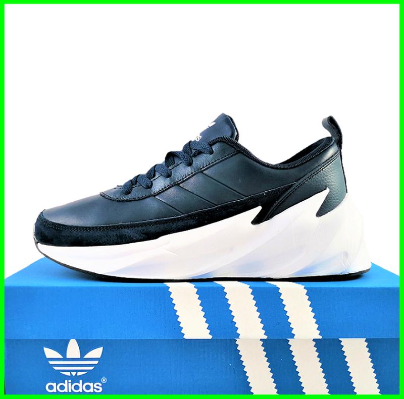 Кроссовки Adidas $harks Мужские Адидас Синие Акула (размеры: 4 ...