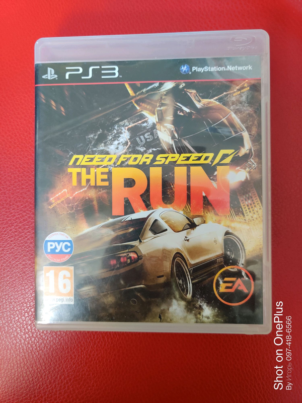 Игра диск NFS The Run / Need For Speed Playstation 3 PS3 EUR - купить ...