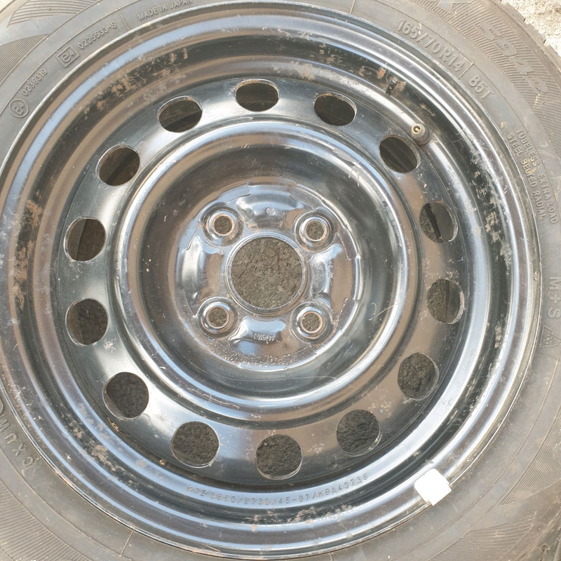 Диск колес запаска докатка 4 100 r 14 165 70 et 39 vw golf Caddy ...