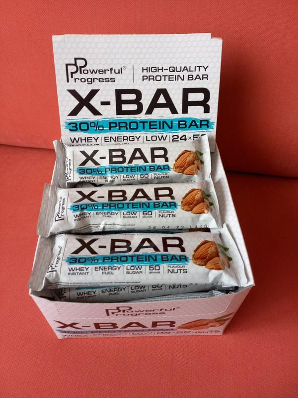 Протеїнові батончики X-Bar - 670 ₴, купить на ИЗИ (50405737)