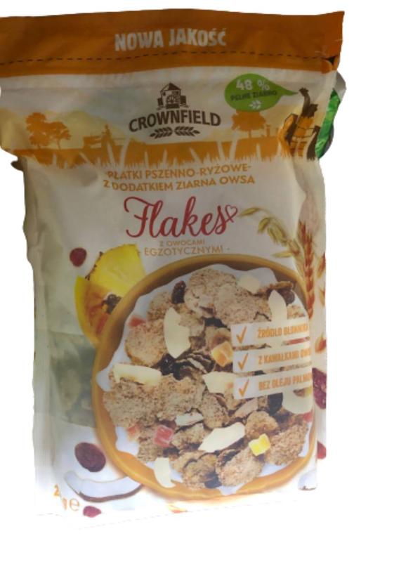 Special Flakes Bran Flakes Crownfield 500 g Кукурузные хлопья Мюс - 80 ...