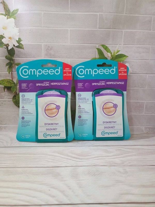 Compeed невидимий пластир від герпесу, 15 шт. - 315 грн, купить на ИЗИ ...