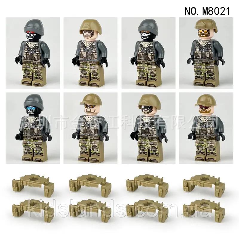 Фигурки человечки военные спецназ солдаты для лего lego - 300 ₴, купить ...