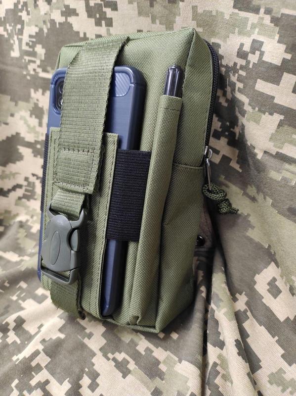 Підсумок органайзер тактичний, підсумок MOLLE Сумка на пояс олива: ціна ...