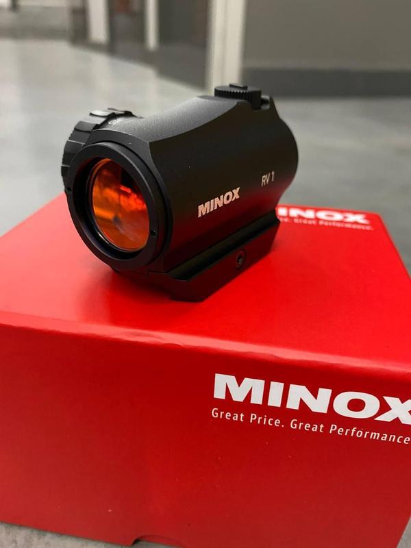 Коллиматорный прицел Minox Red Dot Sight Rv 1 2 Moa 18200 ₴ купить