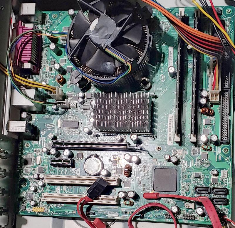 Рабочая материнская плата сокет 775 Intel D945GCNL DDR2 Core2Duo: цена ...