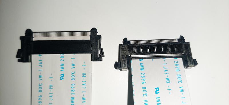 Шлейф LVDS T-con 41pin 51pin AWM 2896 80C VW-1 JAE-PH -F- довж...: цена ...