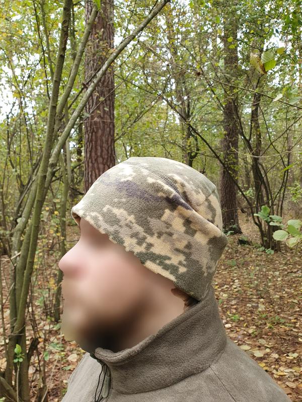 Военные шапки флисовые ЗСУ. Армейская шапка пиксель. Зимняя ша... - 150 ...