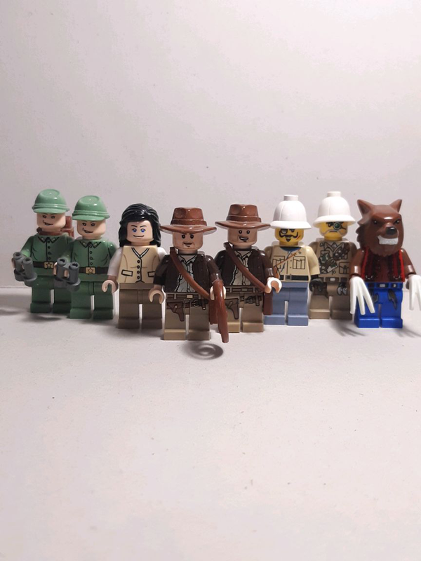 Lego (лего) фигурки Индиана Джонс, Indiana Jones - оригинал: цена 200 ...