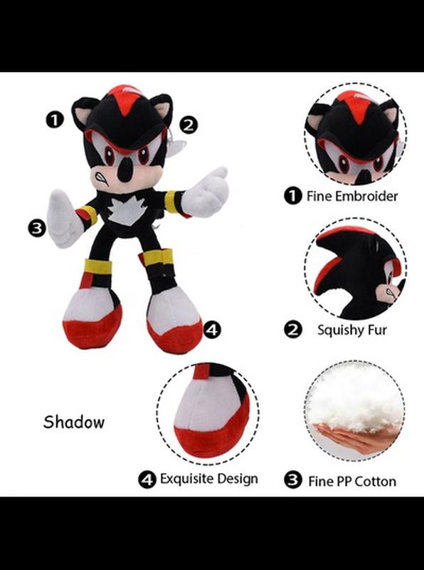 Іграшка Шедоу Sonic the Hedgehog 30 см Shadow: ціна 333 грн - купити М ...