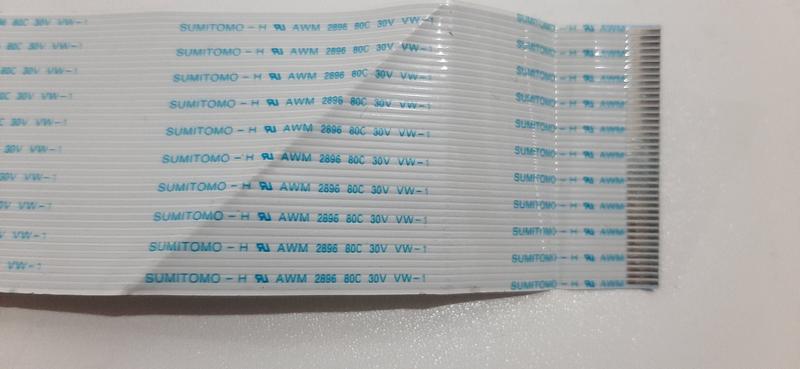 Шлейф LVDS T-con 40pin SUMITOMO-H AWM-2896 80C 30V VW-1 (ревер...: цена ...