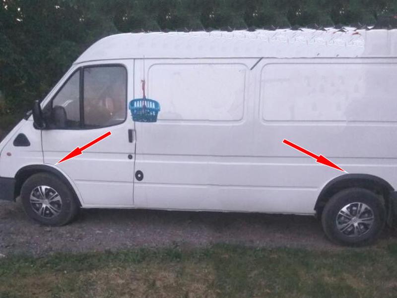 Тюнинг Ford Transit 1991-2000 гг. Накладки на арки Форд Транзи ...