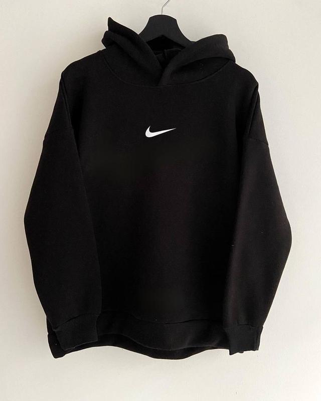Теплое худи nike // кофта найк на флисе - 1330 ₴, купить на ИЗИ (60520254)