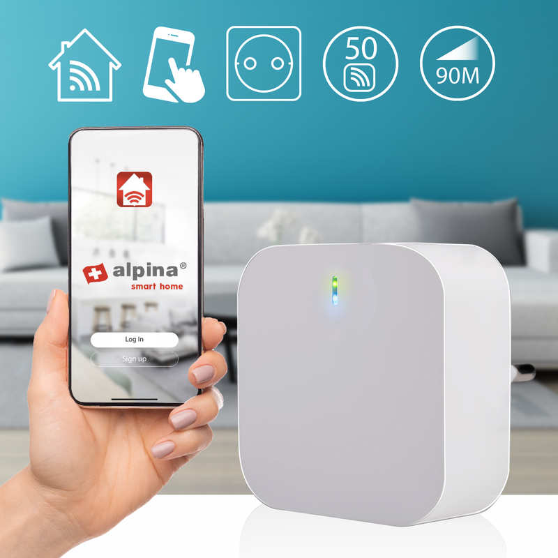 Шлюз/хаб для умного дома ZigBee Smart Multifunction Home Gateway - 1390 ...