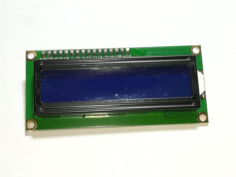 LCD дисплей 1602A с адаптером I2C 2-х рядный 1602 1602А - 128 ₴, купить ...