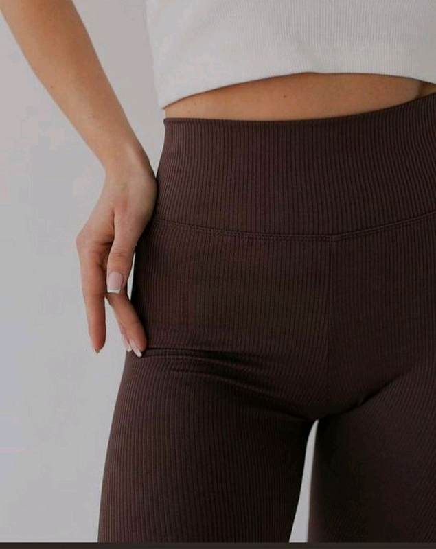 Лосини в рубчик на флісі - 379 ₴, купить на ИЗИ (62321081)