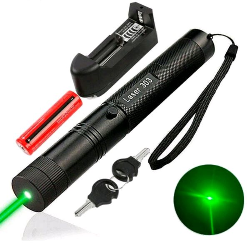 Лазерная указка до 10 км Laser pointer YL-303 Зеленая - 370 ₴, купити ...