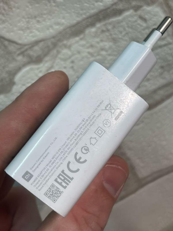 Зарядное устройство, блок питания Xiaomi 55W, 5А оригинал б/у: цена 749 ...