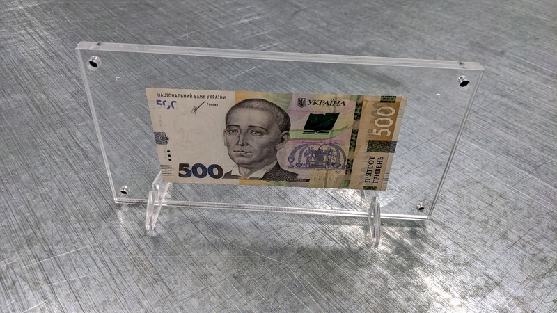 Підставка для колекційної банкноти, рамка для банкноти - 250 ₴, купити ...