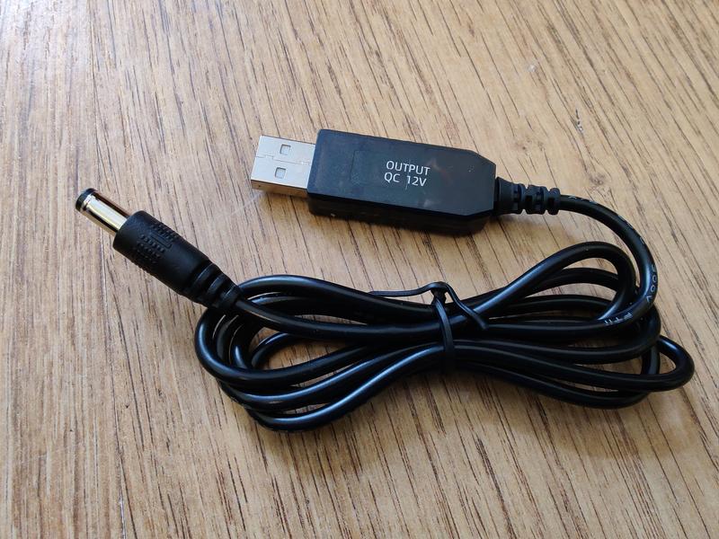 USB/DC кабель питания 12v для роутера, модема, терминала 5.5*2.1 - 225 ...