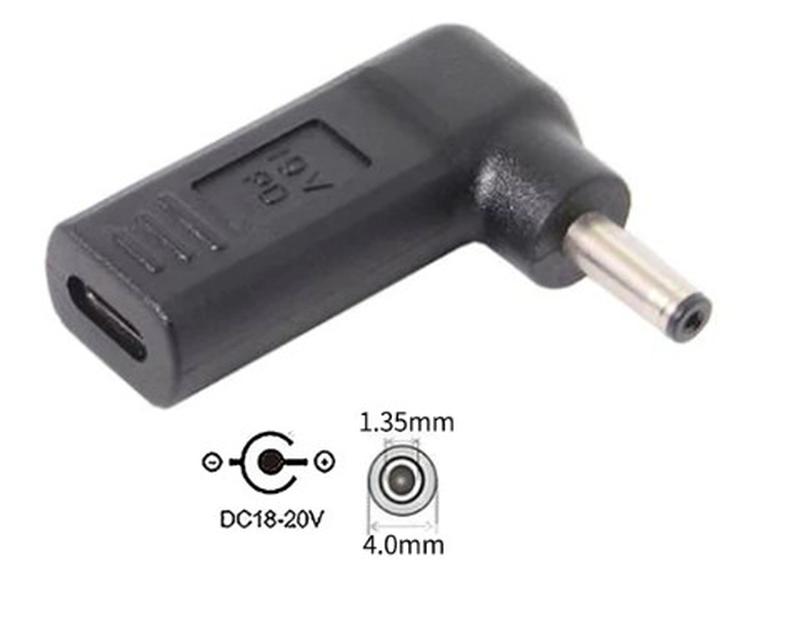 Переходник для зарядки ноутбука Asus / Lenovo Type-c female to... - 475 ...