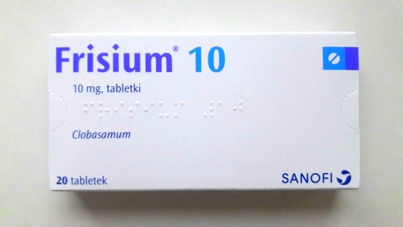 Фрізіум 10 мг (clobazam, фризиум), таблетки. - 600 ₴, купить на ИЗИ ...