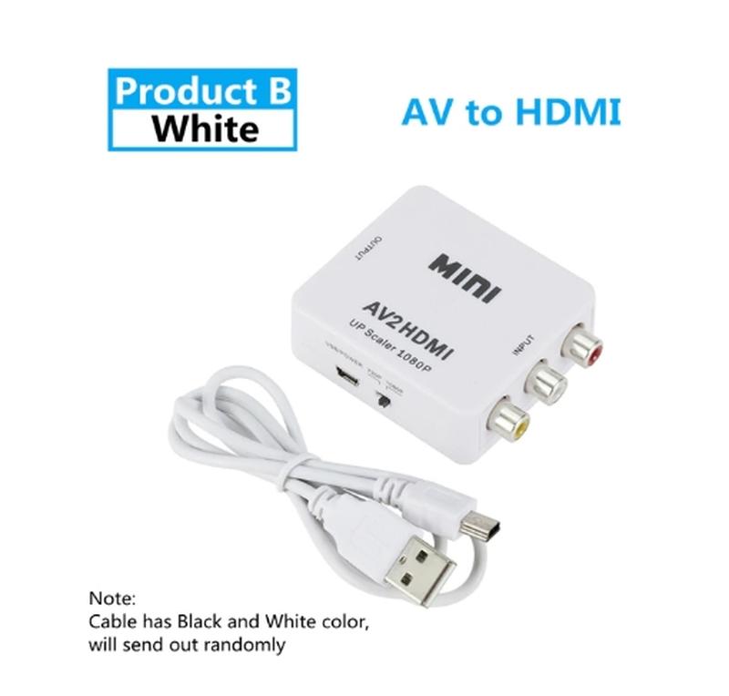 Конвертер AV в HDMI переходник адаптер AV2HDMI тюльпан: цена 170 грн ...