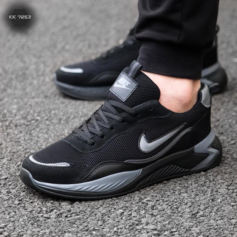 Кроссовки nike черные / брендовые кроссовки найк для мужчин - 1690 ...