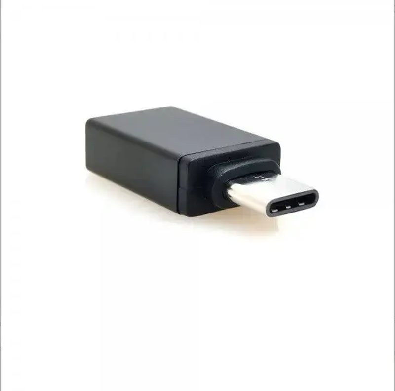 Адаптер перехідник Utm Usb на Type C Usb Black Otg перехідник 65