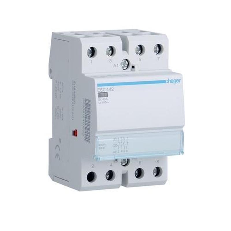 ESC442 Контактор 40A, 2НО+2НЗ, 230В Hager - 1397 ₴, купить на ИЗИ ...