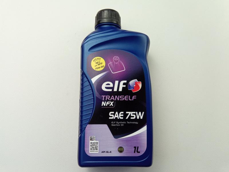 Масло трансмиссионное 75W-80 GL-4 мин. ELF Tranself NFX 1л. - 451 ...