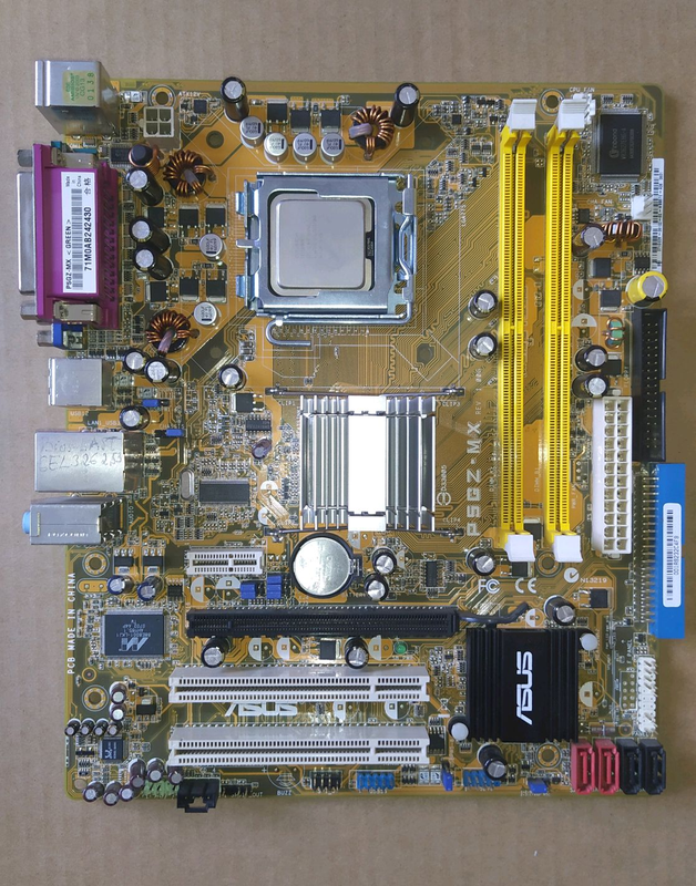 Asus P5GZ-MX DDR2 VGA SATA IDE PCIE-X16 LTP COM материнська плата: цена ...