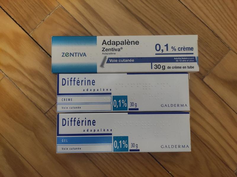 Дифферин гель/крем 0,1% (адапалене/adapalene) differine gel/creme - 500 ...