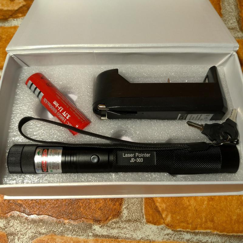 Мощная Лазерная Указка ЛАЗЕР Laser 303 Green с Насадкой Лазер - 175 ...