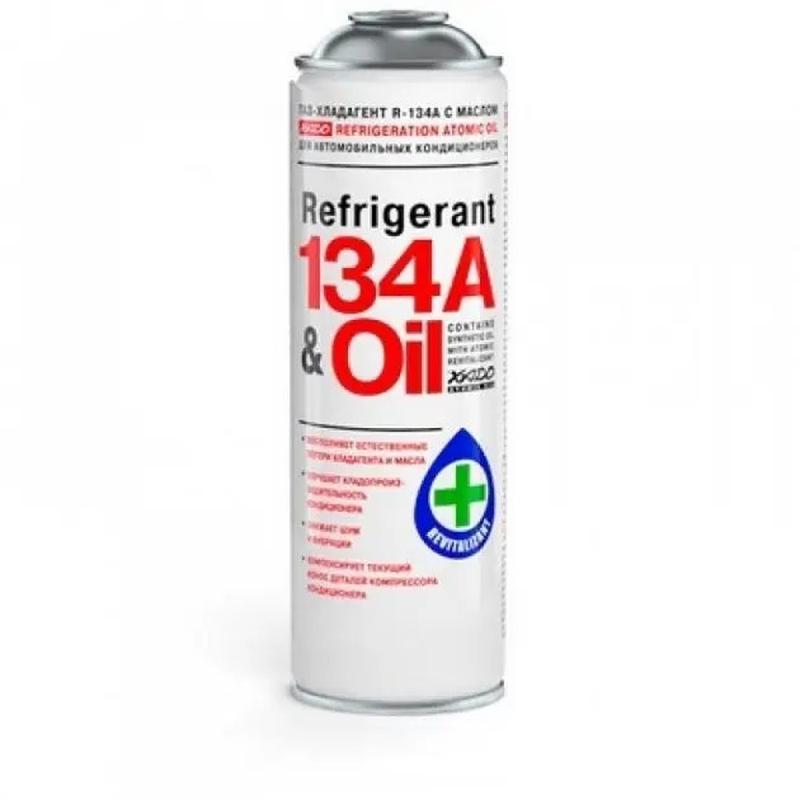 Refrigerant 134A& XADO R-134a & Oil Газ (фреон) для заправ...: цена 535 ...
