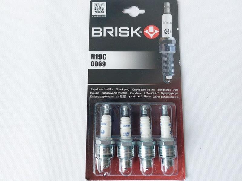 Свечи зажигания ГАЗ-53 Super (Brisk) N19C: цена 398 грн - купить ...