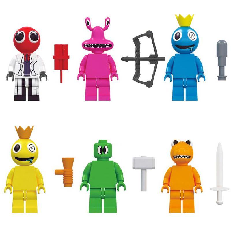 Набор фигурок Lego Rainbow Friends из roblox Лего Радужные Друзья: цена ...