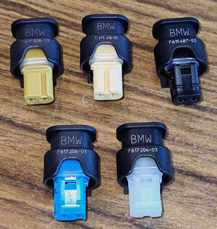7617206-03 разъем герметичный BMW в сборе как на фото: цена 20 грн ...