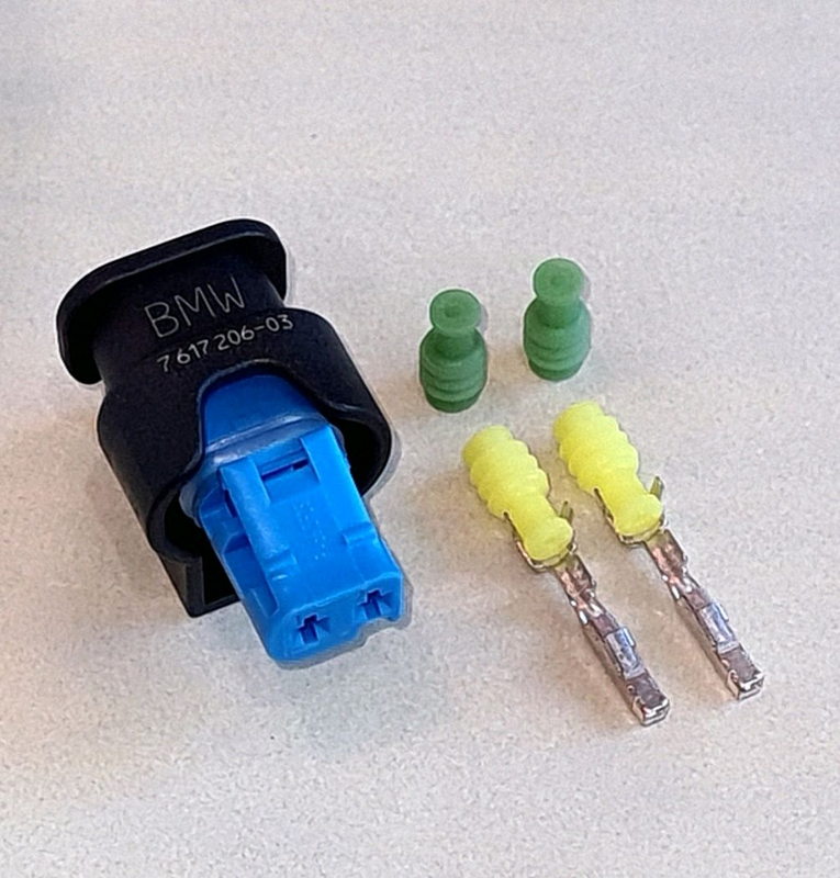 7617206-03 разъем герметичный BMW в сборе как на фото: цена 20 грн ...