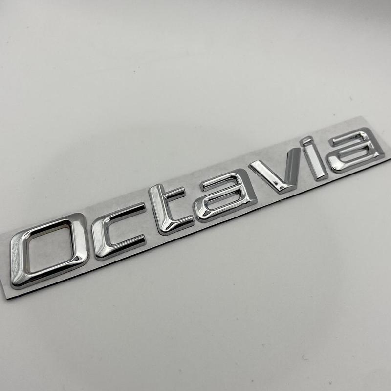 Шильдик логотип Шкода OCTAVIA А5. хром металл: цена 250 грн - купить ...